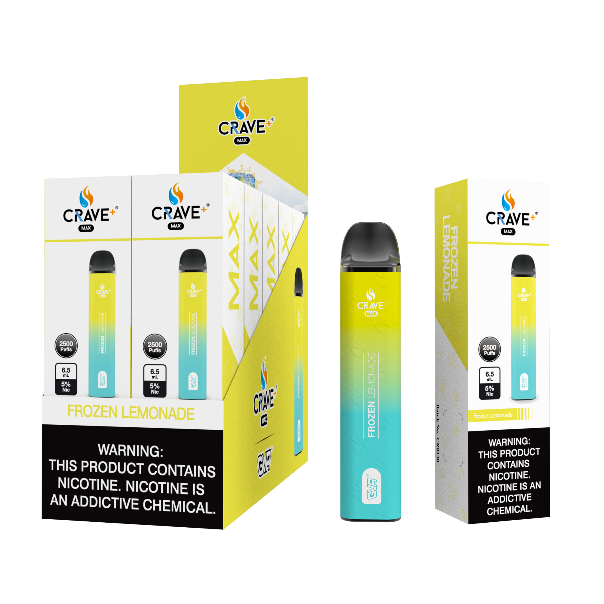 CRAVE MAX Disposable Vape 2500 Puff