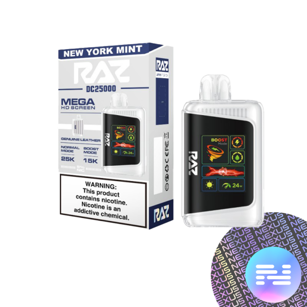 New York Mint RAZ DC25000 Disposable Vape