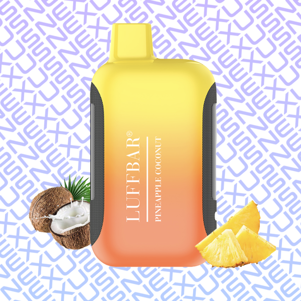 Pineapple Coconut LUFFBAR Dually Disposable Vape 20000 Puff