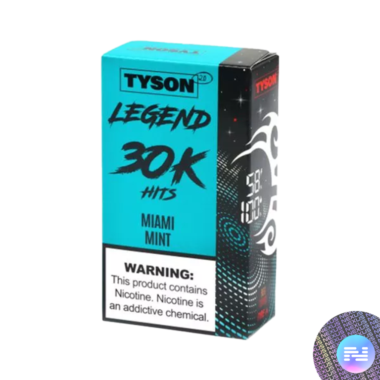 Miami Mint Tyson 2.0 Legend 30000 Disposable Vape
