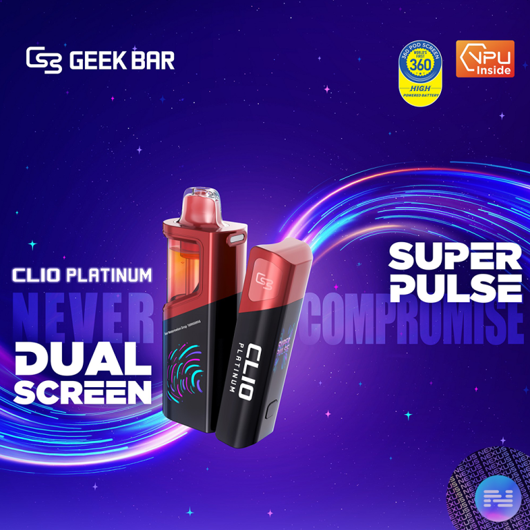 Geek Bar CLIO Platinum 50K Disposable KIT